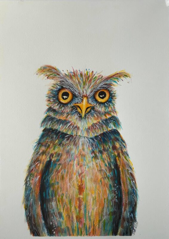 Lockdown Larry | Deb Webb Art