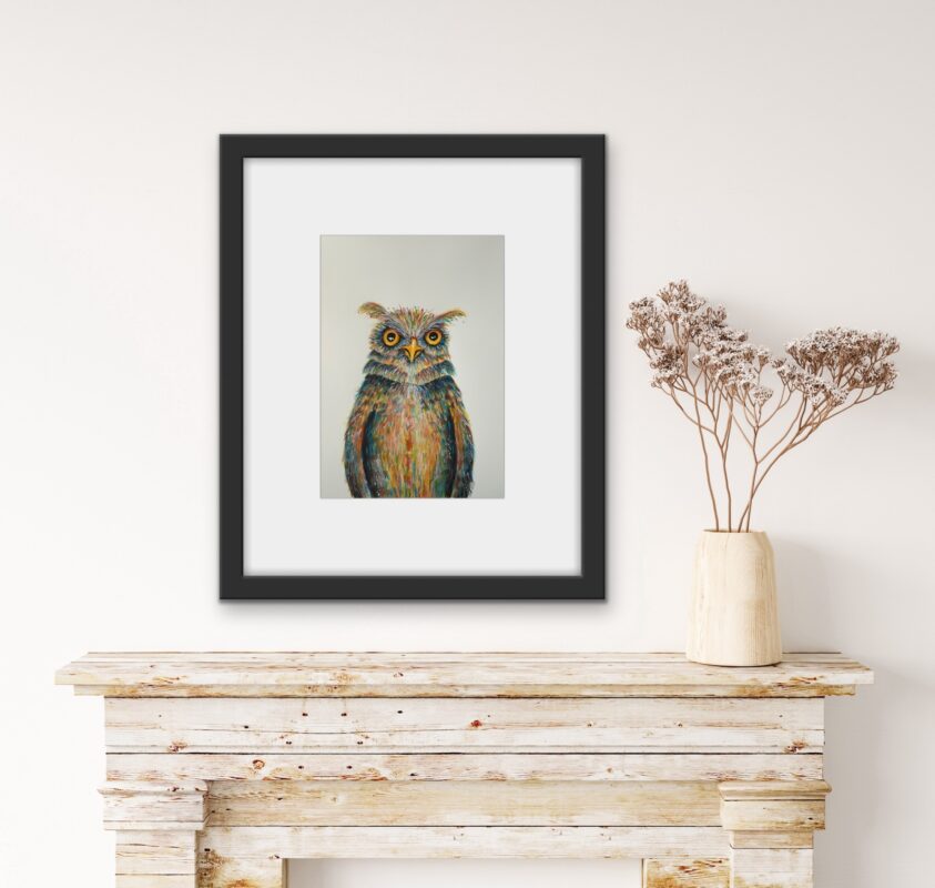 Lockdown Larry | Deb Webb Art