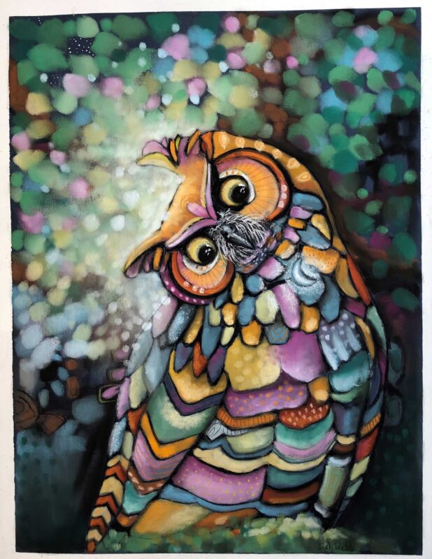 Follow The Moon - Art Print | Deb Webb Art